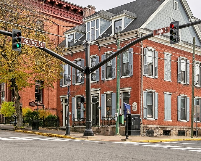 Intersections in Bellefonte don't just connect streets; they connect centuries, with each corner offering a different chapter of Pennsylvania history.