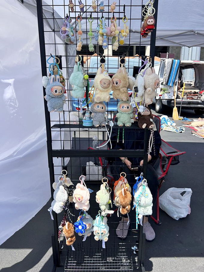 Quirky keychains and plush companions that somehow make you feel both nostalgic for a childhood toy you never actually owned.