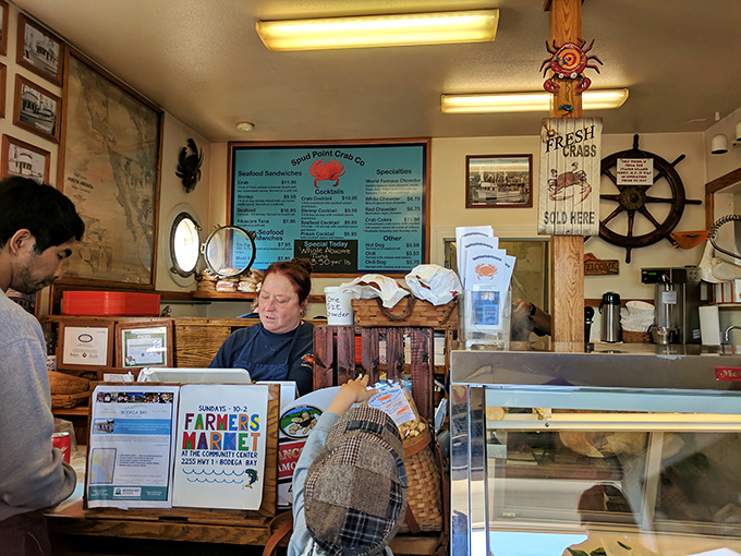 Where the magic happens &ndash; nautical d&eacute;cor and no-nonsense service create the perfect prelude to seafood bliss.