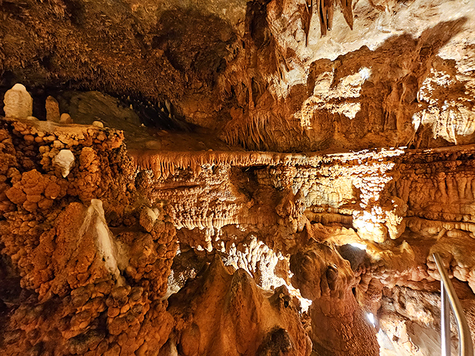 A geological masterpiece that makes you wonder if Gaud&iacute; secretly visited Missouri for inspiration. Nature's architecture follows no building code but gravity's.