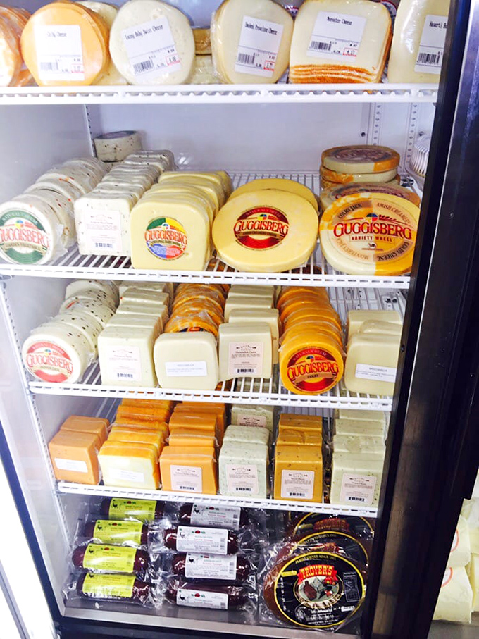 The cheese selection would make a Frenchman nod in approval&mdash;a refrigerated gallery of dairy perfection waiting to elevate your next meal.