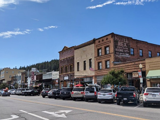 The Hotel Rex stands as a brick-and-mortar reminder that Truckee was hosting visitors long before Gore-Tex was invented.