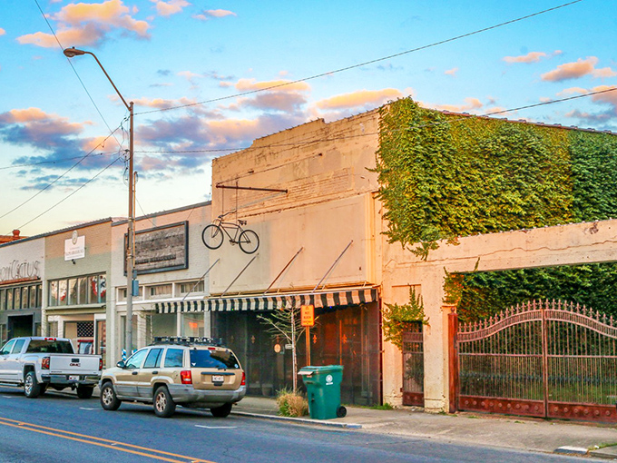 Vine-covered storefronts along Monroe's historic streets whisper of businesses past and present, where shopping local isn't a trend &ndash; it's tradition.