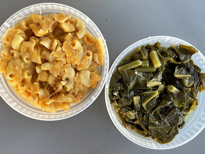 Mac and cheese meets collard greens&mdash;the comfort food power couple we all need in our lives. Forget relationship goals, these are meal goals.