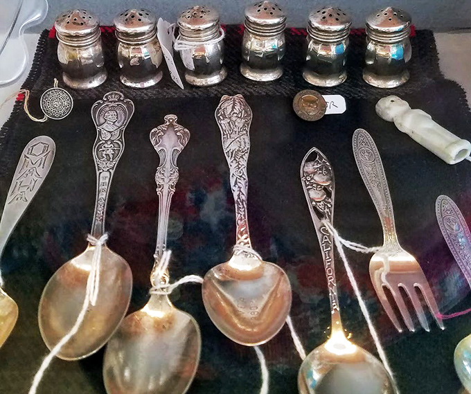 Silverware that's lived enough life to write memoirs&mdash;each ornate handle pattern tells a story of Sunday dinners and holiday gatherings long past.