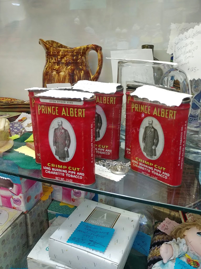 Prince Albert tobacco tins&mdash;when packaging was so beautiful you kept it long after the contents were gone.