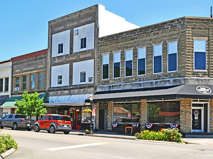 Big Stone Gap's main drag offers a glimpse of Appalachian charm where your Social Security check goes the extra mile.