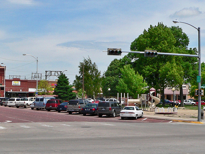 Broken Bow's historic downtown features the kind of buildings that make you want to open a quirky little shop. Entrepreneurial inspiration!