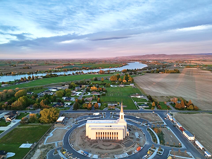 Burley's peaceful landscape showcases the agricultural bounty that helps keep living costs remarkably low.