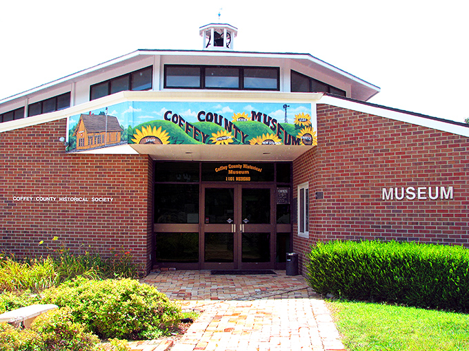 Burlington's Coffey County Museum preserves local history while the town's affordable living preserves your retirement nest egg.