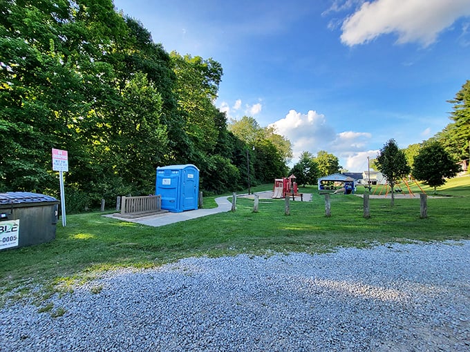 Small-town charm personified: Fredericksburg's community park offers simple pleasures that need no filter or upgrade.