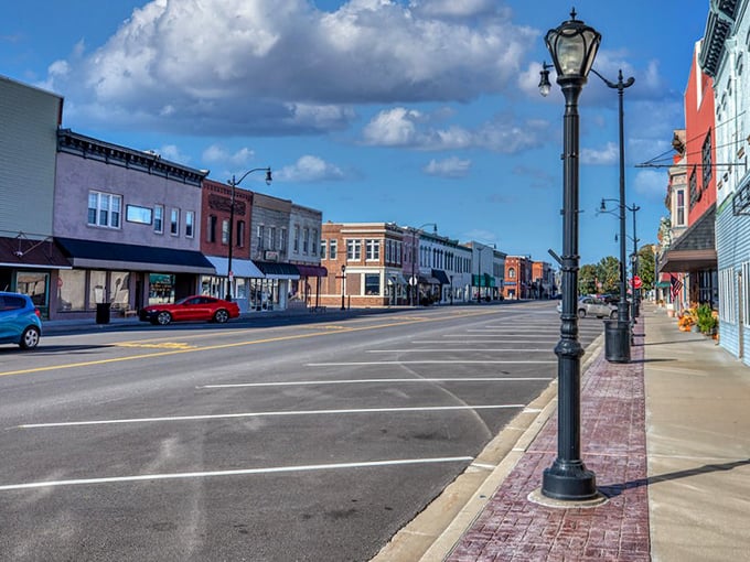 Litchfield's historic buildings stand shoulder to shoulder, much like neighbors who help make small-town living special and affordable.