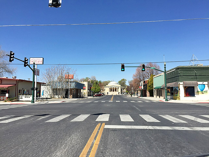 Historic buildings line Lovelock's main street, offering charm, character, and a pace of life that's good for both heart and wallet.
