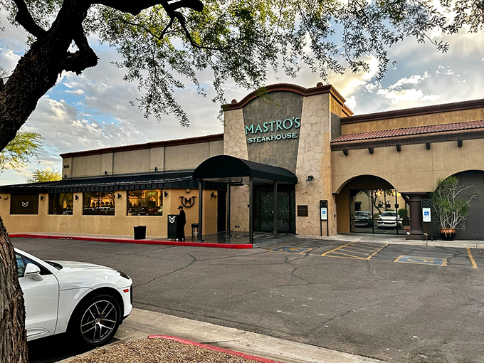 Mastro's commanding presence isn't just architectural showmanship&mdash;it's a fitting introduction to Arizona's gold standard in steak indulgence.