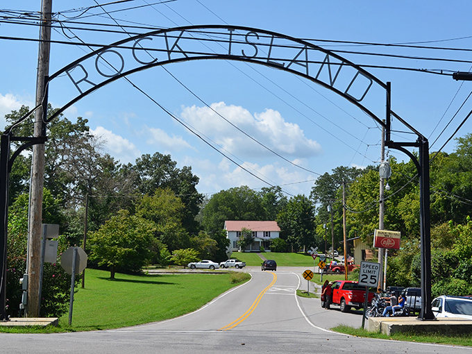 The Rock Island archway welcomes you like an old friend, promising small-town charm without big-city attitude.