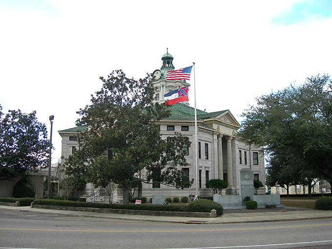 Columbia's historic courthouse dome gleams like a beacon of small-town pride &ndash; where architecture and community spirit meet perfectly.