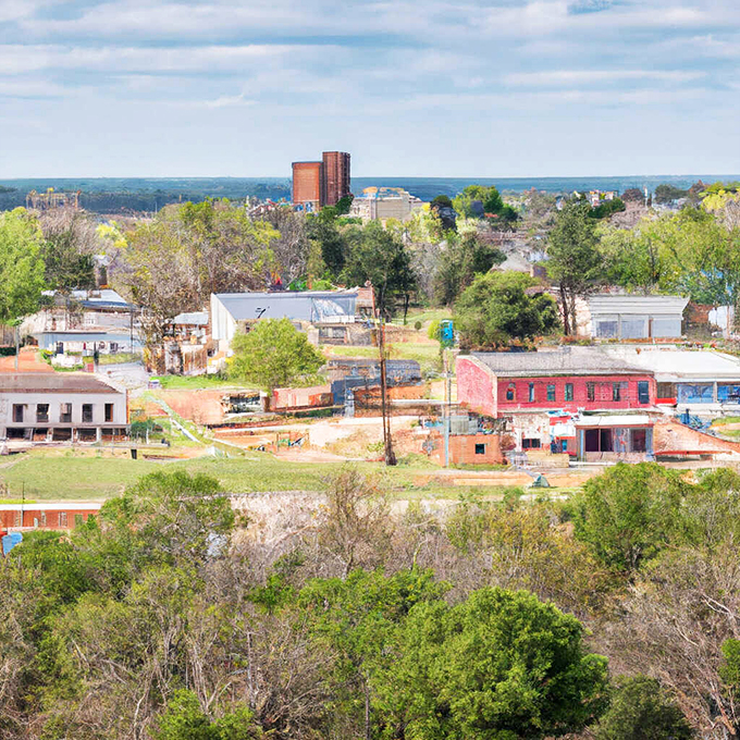 Daleville's tree-lined streets showcase the kind of affordable Southern living that makes retirement dollars stretch like summer evenings.