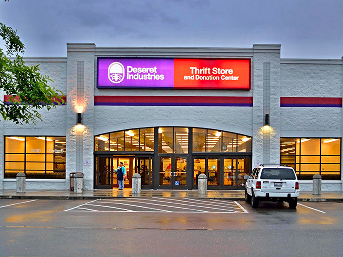 When the evening lights illuminate this thrift destination, savvy shoppers know they've found the perfect blend of quality and affordability.