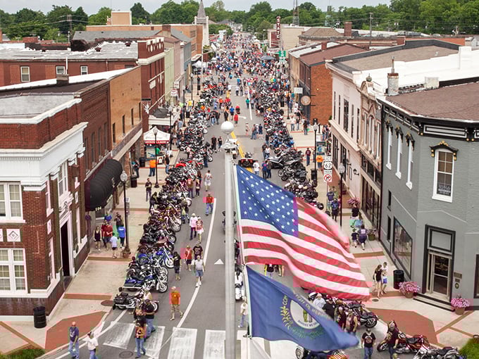 Festival time in Elizabethtown! Where community celebrations don't require a second mortgage - just bring your lawn chair and your appetite for fun.