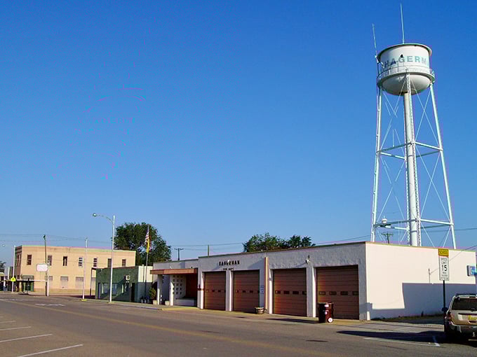 In Hagerman, even the water tower seems to stand a little taller, proud of the town's status as a retirement bargain.