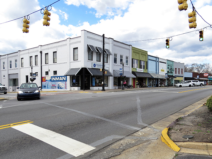 Historic Inman proves that affordable living and charming surroundings aren't mutually exclusive in today's economy.