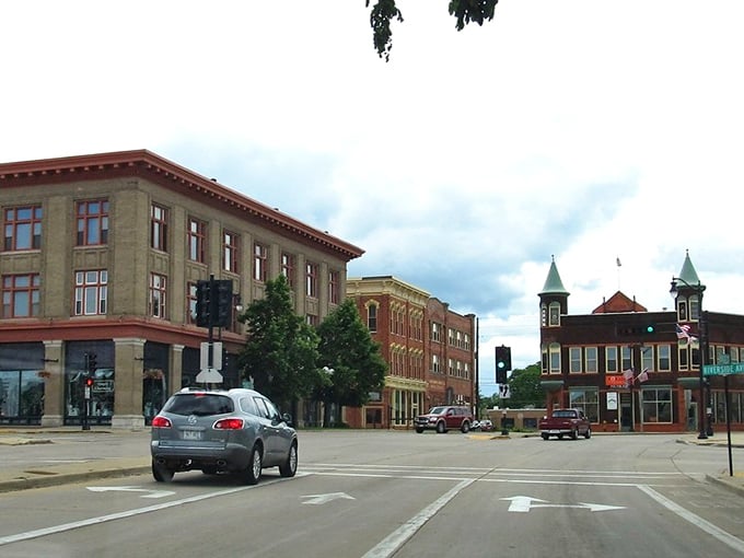 Ladysmith's quiet downtown streets promise peaceful living where retirement dollars stretch like Wisconsin summer evenings.