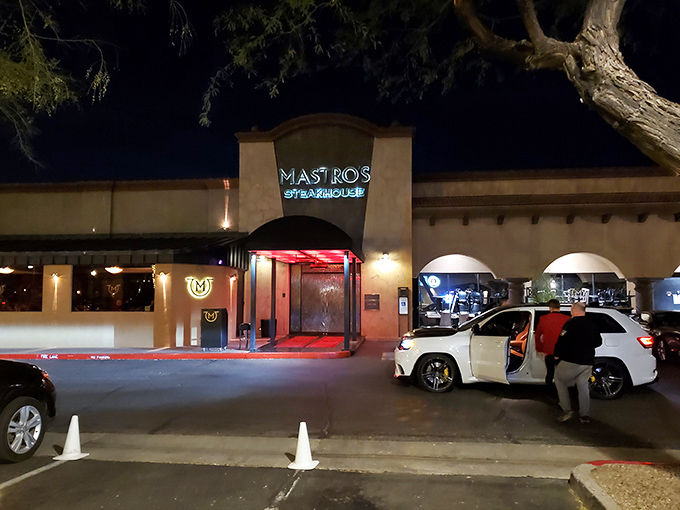 As night falls, Mastro's glows like a beacon for celebration&mdash;where special occasions meet steaks worthy of life's biggest moments.