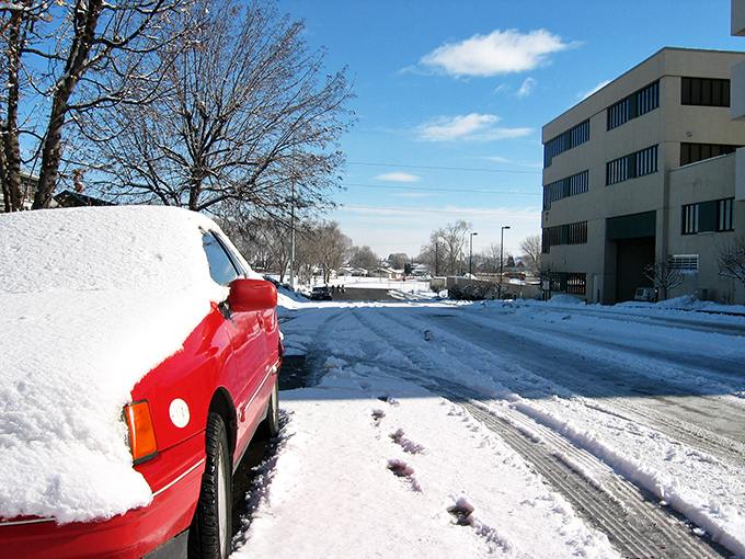 Winter in Ontario brings just enough snow to be picturesque without requiring a snowplow fleet - perfect for former Midwesterners!