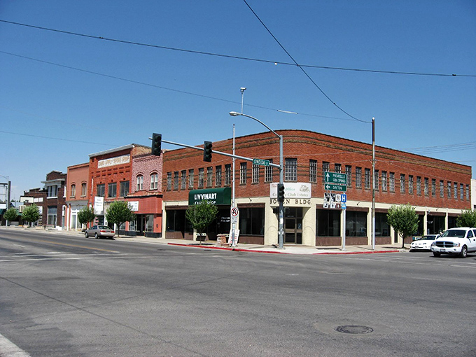 Preston's historic government building stands proudly at the center of this affordable small town with big mountain views.