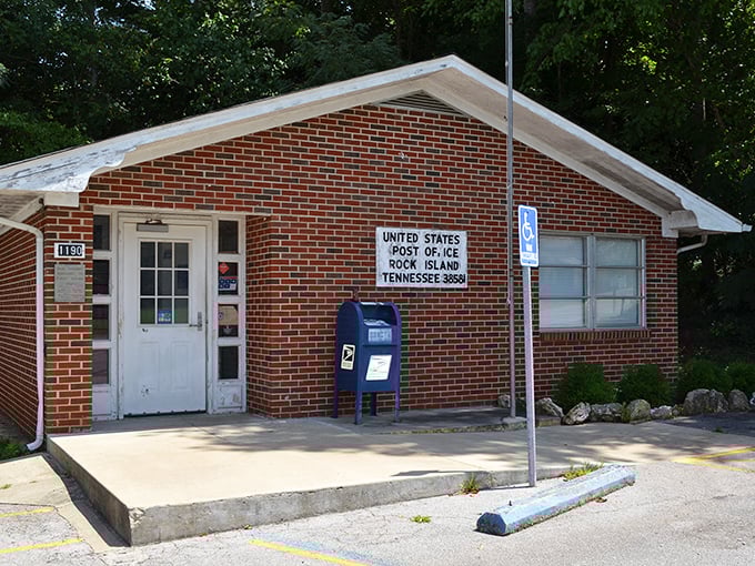Rock Island's tiny post office probably knows more town secrets than any social media platform ever could.