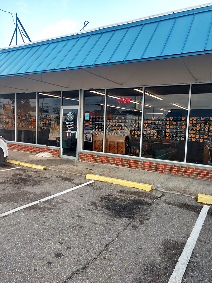 The bright blue awning welcomes shoppers to a world where every purchase has purpose&mdash;turning yesterday's trends into tomorrow's funding for pets in need.