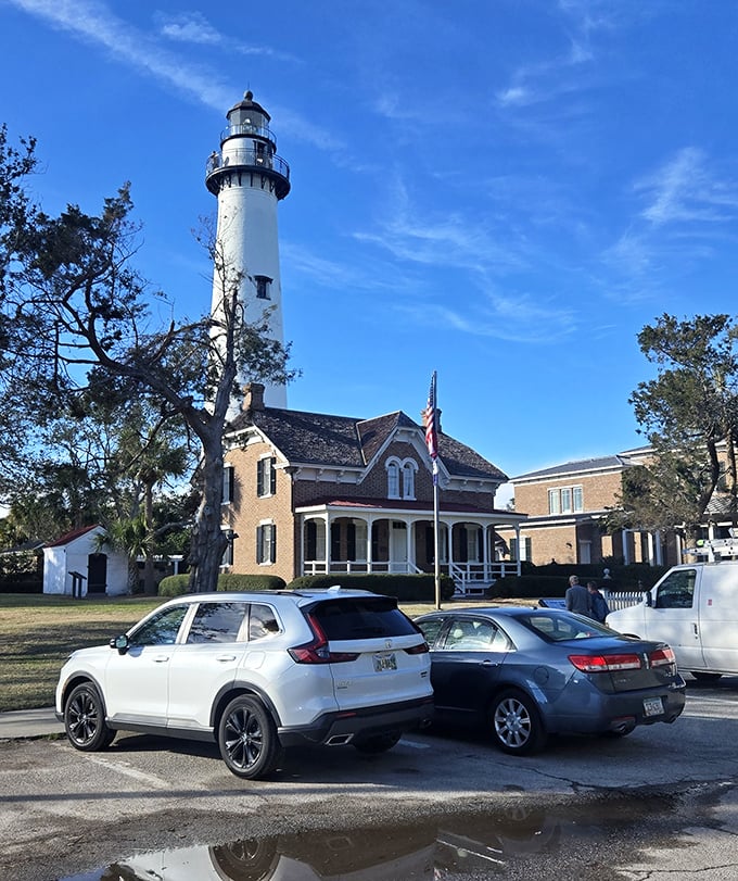 This isn't just a lighthouse&mdash;it's a 150-year-old reminder that coastal Georgia offers natural beauty at a fraction of Florida prices.