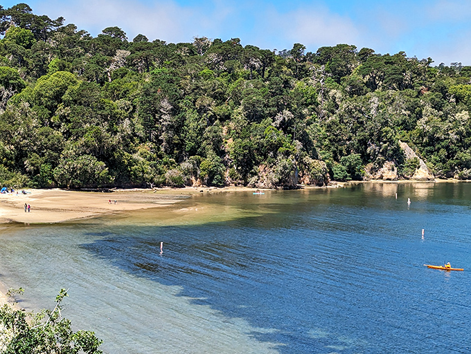 Heart's Desire Beach lives up to its romantic name, offering white sand and warm water.