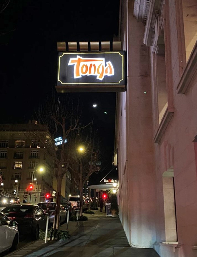 Tonga Room: Paradise found in downtown San Francisco. Behind these doors awaits a Polynesian fantasy world that's been delighting guests since 1945.