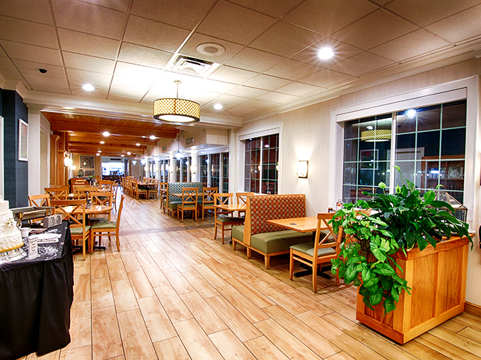 The dining room: where strangers become friends united by the universal language of "mmm" and "could you pass the gravy?"