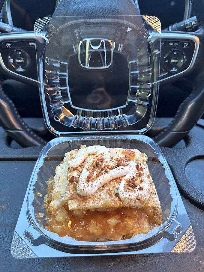 This apple napoleon isn't just dessert&mdash;it's architecture, layers of pastry and filling creating a delicious skyscraper of sweetness.