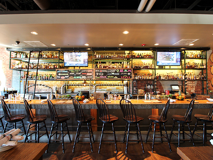 Bottles upon bottles of liquid gold. This isn't just a bar&mdash;it's a whiskey library with knowledgeable bartenders as your personal guides.