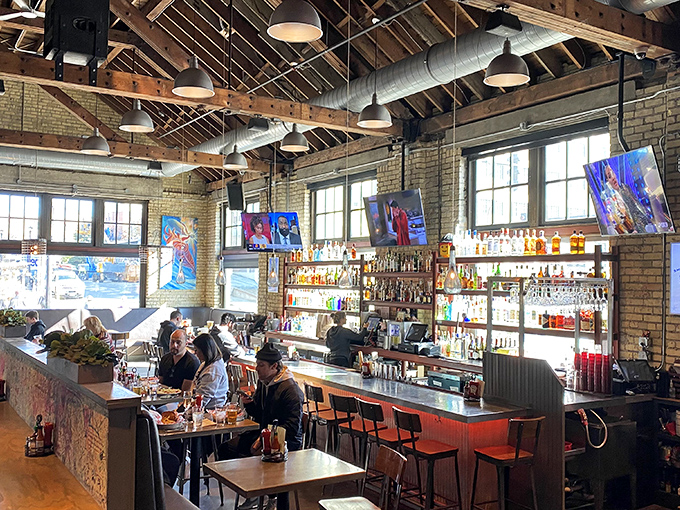 The bar isn't just where drinks are made &ndash; it's command central for seafood enthusiasts plotting their next culinary adventure.