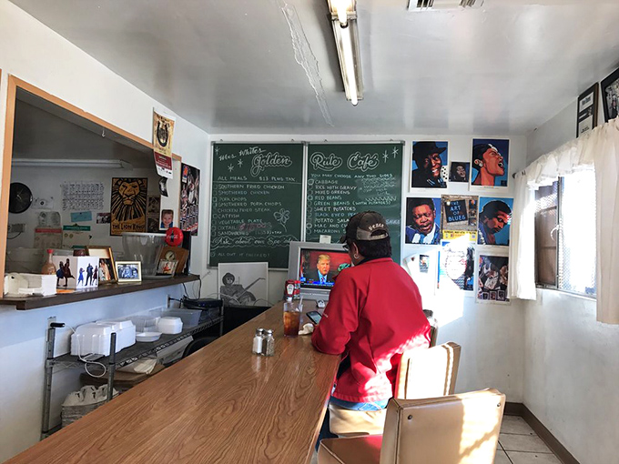 Behind this humble counter, culinary magic happens one perfectly seasoned dish at a time.