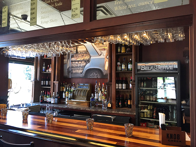 A bar that understands sometimes you need a perfect glass of Chianti to fully appreciate the pasta masterpiece that's about to arrive.