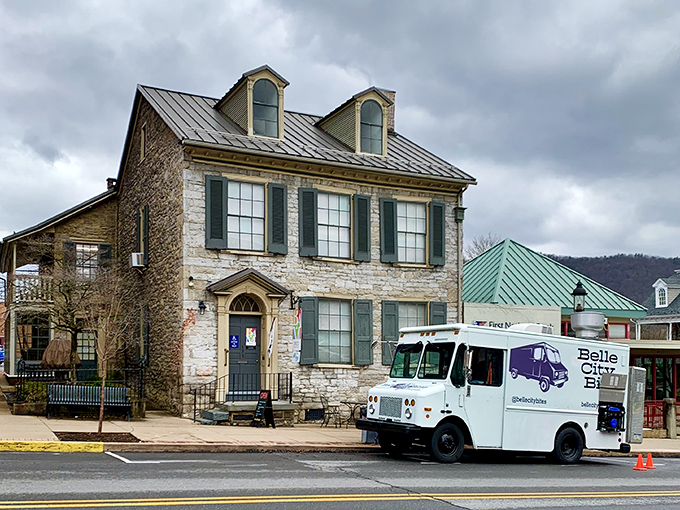 The stone building housing the Bellefonte Art Museum offers cultural enrichment without the cultural price tag of big city galleries and their $18 coffees
