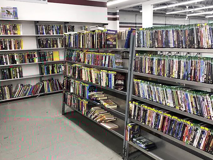 The book section: where dog-eared paperbacks and forgotten bestsellers get their second chance at being someone's favorite read.