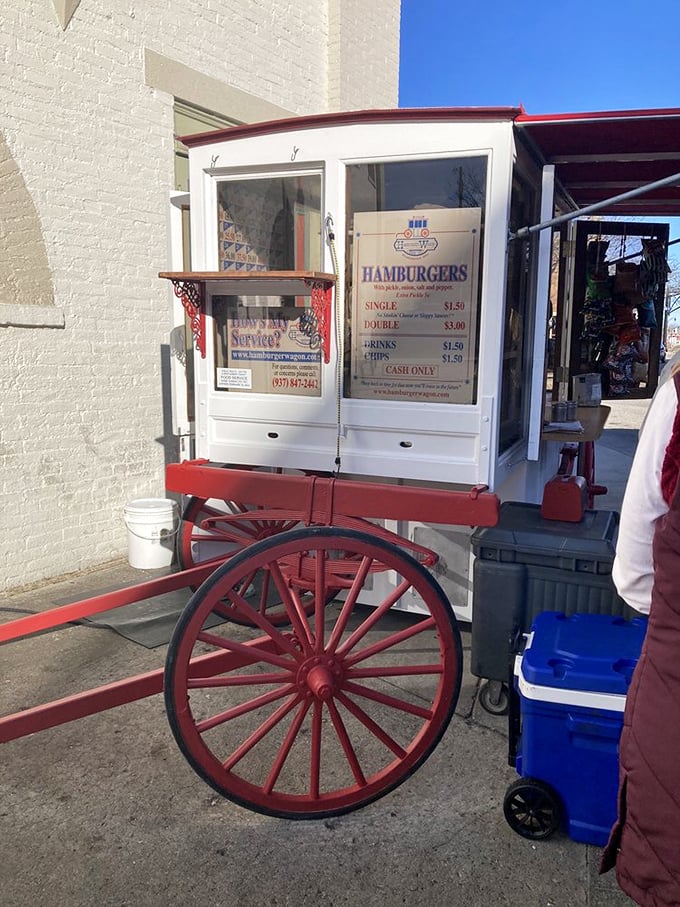 The wagon's vintage design isn't retro marketing&mdash;it's authentic Americana that's been serving the same recipe through 18 presidential administrations.