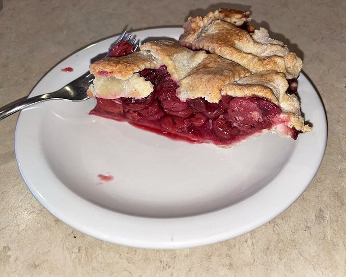 This cherry pie doesn't just have filling&mdash;it has attitude, with that perfect balance of sweet-tart cherries and a crust that flakes with buttery abandon.