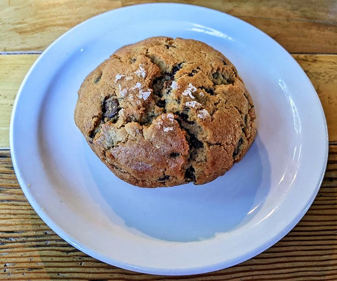 This cookie strikes the perfect balance between crisp edge and chewy center – the culinary equivalent of finding the cool side of the pillow.