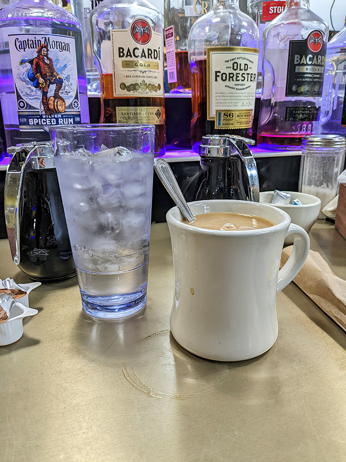 That perfect diner coffee moment &ndash; strong enough to wake you up, served in a mug substantial enough to warm both hands.