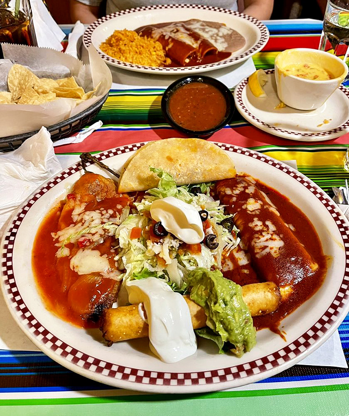 The combo plate &ndash; for when making decisions is too difficult and FOMO threatens to ruin your meal. Solution: eat everything.