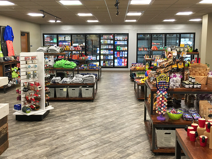 Adventure provisions headquarters! This well-stocked park store ensures you'll never be without trail mix, souvenirs, or that forgotten toothbrush.
