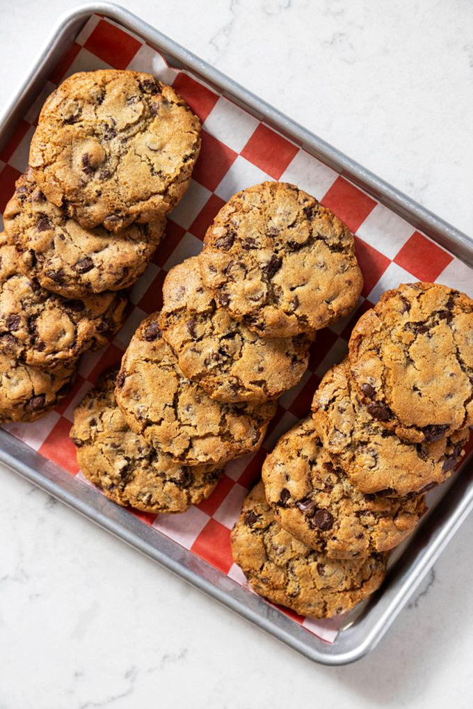 Cookies that look like they're auditioning for a baking show finale. The chocolate chunks aren't playing around&mdash;they mean serious business.