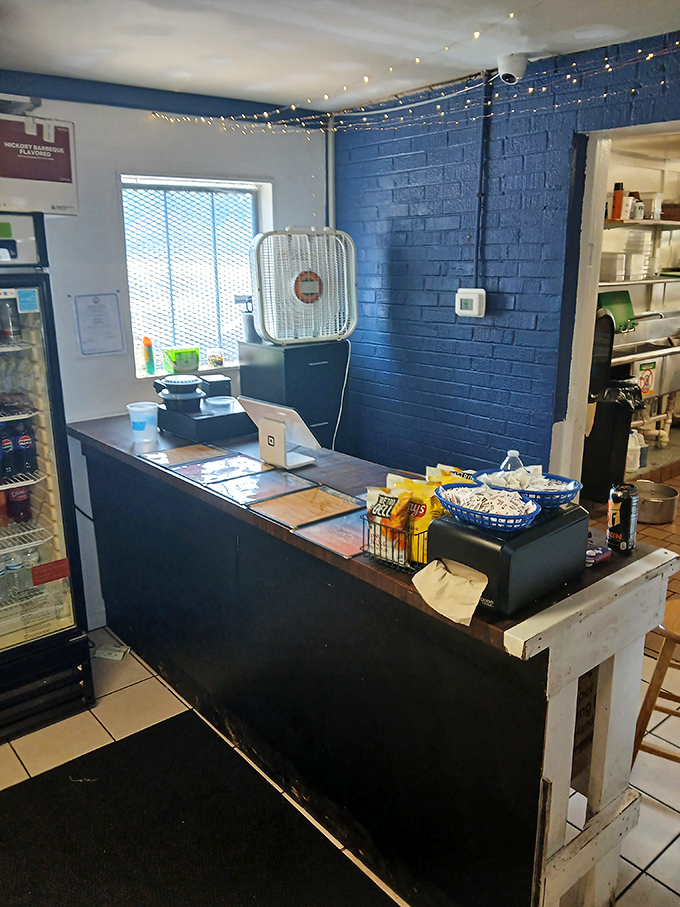 The counter where magic happens&mdash;simple, straightforward, and ready to change your definition of what mac and cheese can be.
